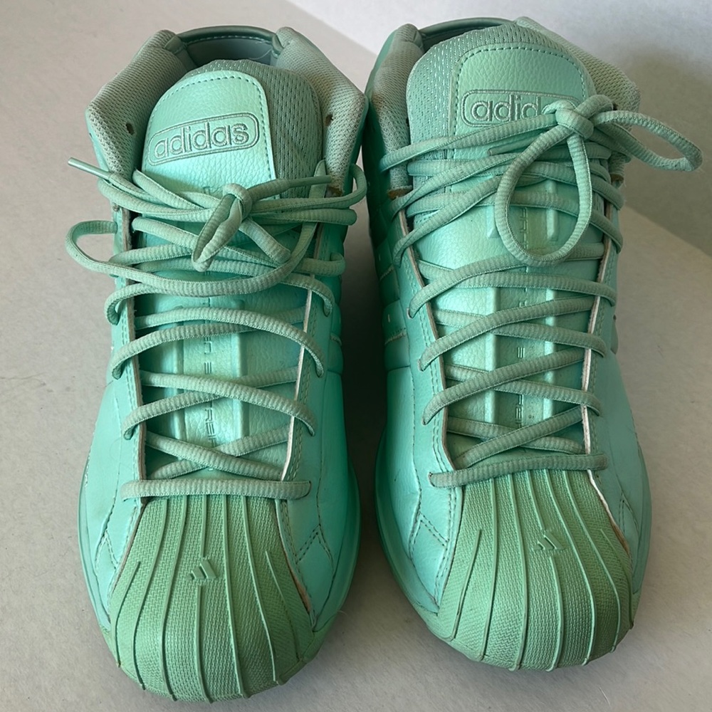 Rare Adidas Pro Model 2g Mint Green Basketball Shoes … - Gem